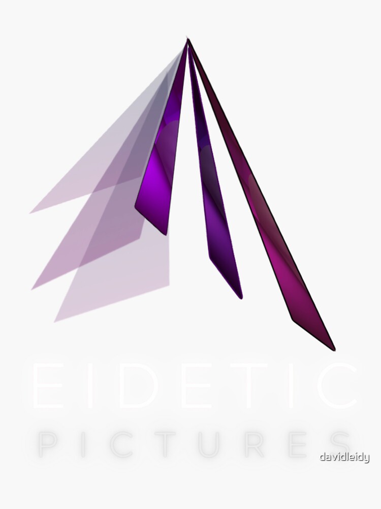 "Eidetic Pictures Logo 2021 (Transparent)" Sticker for Sale by ...