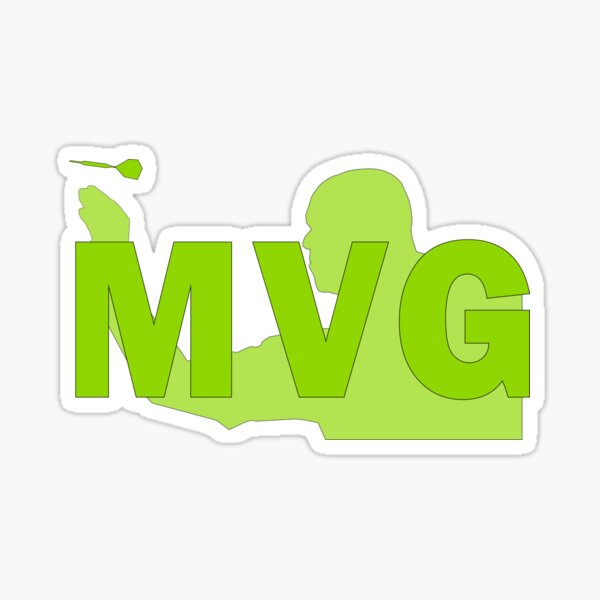 "MVG Green silhouette" Sticker for Sale by FlawlessCheese | Redbubble