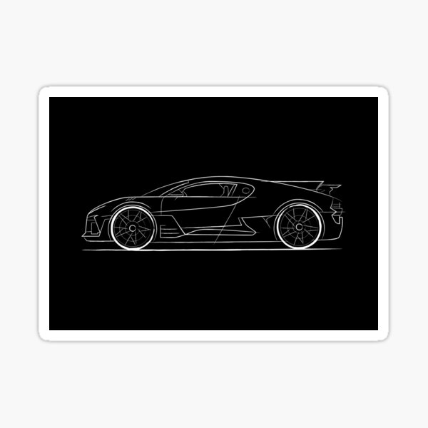 "Bugatti" Sticker for Sale by RaymondDiaz | Redbubble