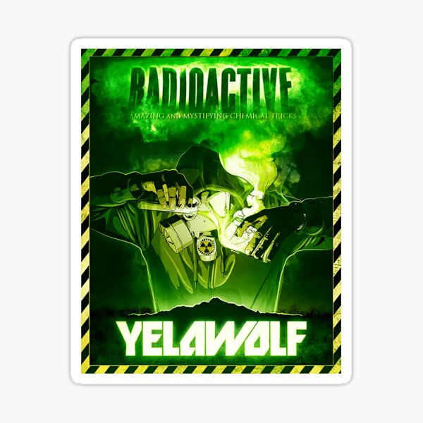 "radioactive" Sticker by jorstenan | Redbubble