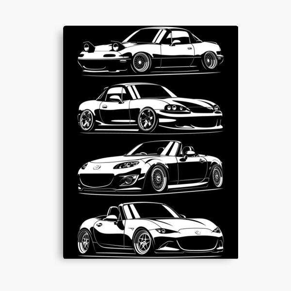 Miata Wall Art | Redbubble