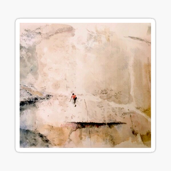 "Free Solo" Sticker by groupj19 | Redbubble