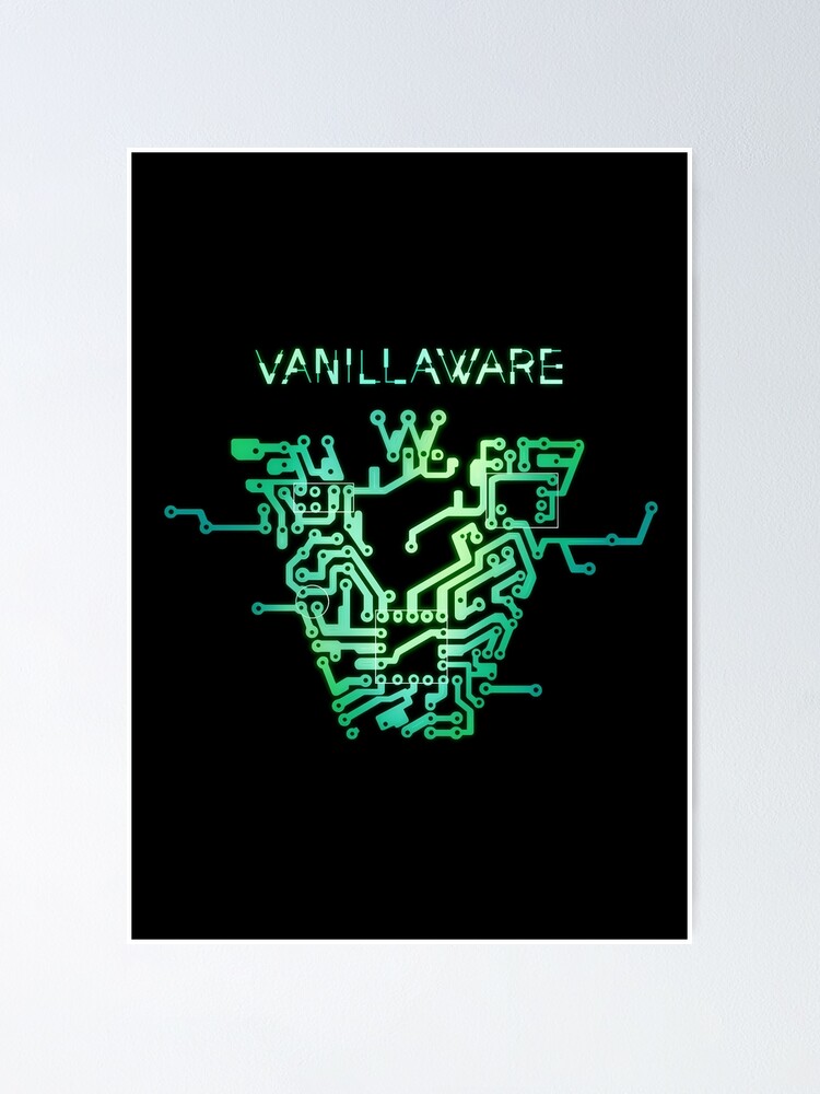 "Vanillaware (ヴァニラウェア) 13S Logo" Poster for Sale by RubenCRM | Redbubble