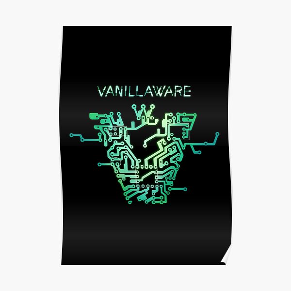 "Vanillaware (ヴァニラウェア) 13S Logo" Poster for Sale by RubenCRM | Redbubble