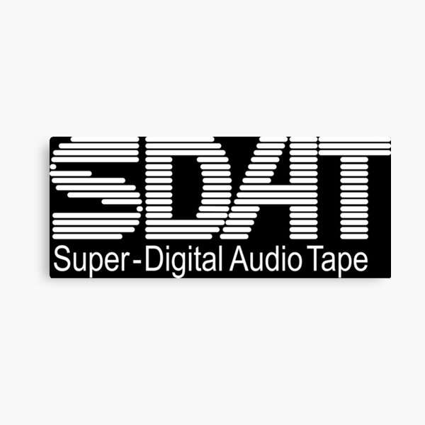 "SDAT Super-Digital Audio Tape Evangelion w / 新世紀エヴァンゲリオン" Canvas Print ...