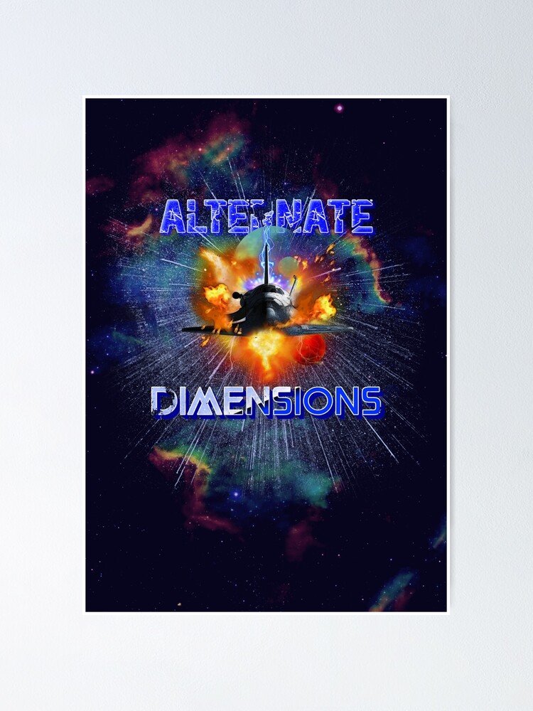 "Alternate Dimensions Shuttle" Poster for Sale by CRHPOD20 | Redbubble