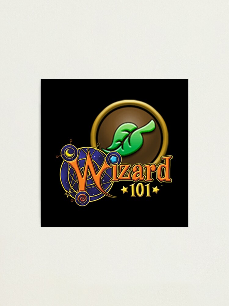 Lámina fotográfica «Regalo de símbolo de Wizard101life, diseño de ...