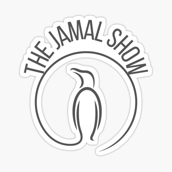 "The Jamal show " Sticker for Sale by Athumani21 | Redbubble
