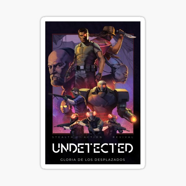 "UNDETECTED - Key Art" Sticker by merlinogames | Redbubble