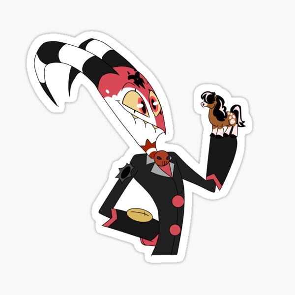 "Blitzo" Sticker for Sale by brodiexox | Redbubble