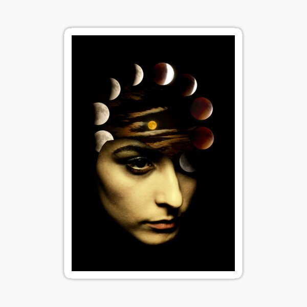 "Insomnia" Sticker by JoshuaHandville | Redbubble