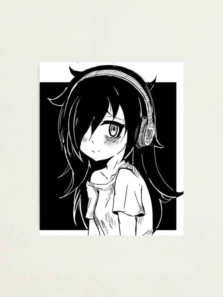 Watamote Tomoko Manga Wallpapers Icons Photographic Print For Sale By Animecomic Redbubble