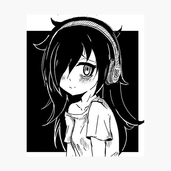 "Watamote Tomoko Manga Wallpapers icons" Photographic Print for Sale by ...
