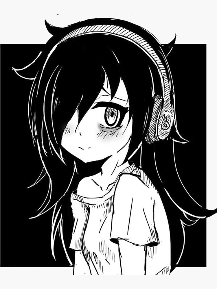 "Watamote Tomoko Manga Wallpapers icons" Sticker by Animecomic | Redbubble