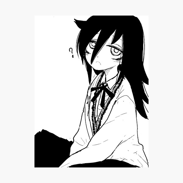 "Watamote Tomoko Manga Wallpapers icons" Photographic Print for Sale by ...
