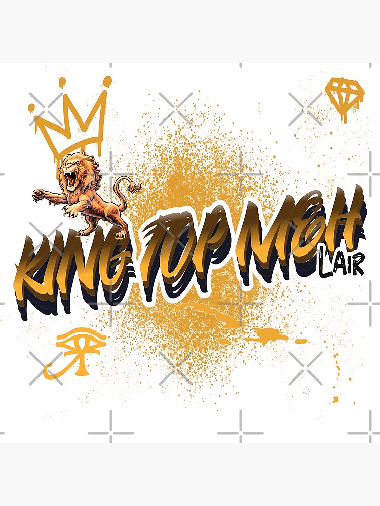 "LION KING TOP MEH LAIR" Poster for Sale by HIZstory | Redbubble