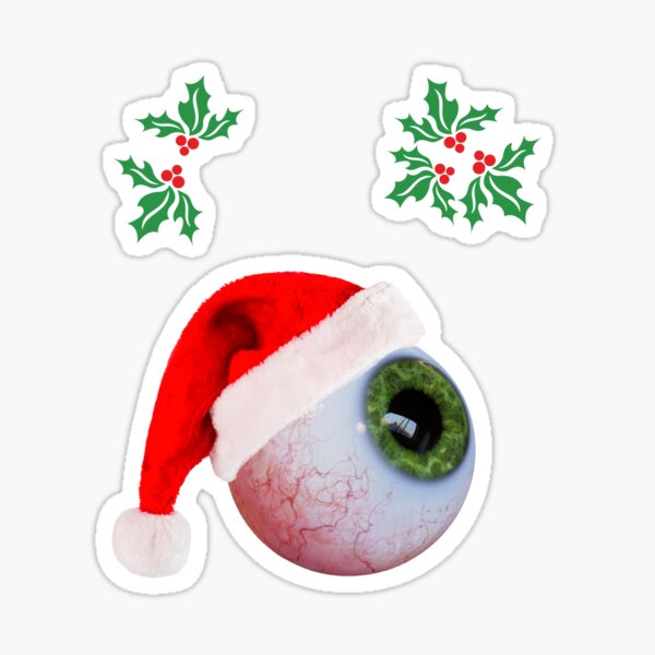 "Optometrist, Ophthalmologist Christmas" Sticker by TissDesigns | Redbubble