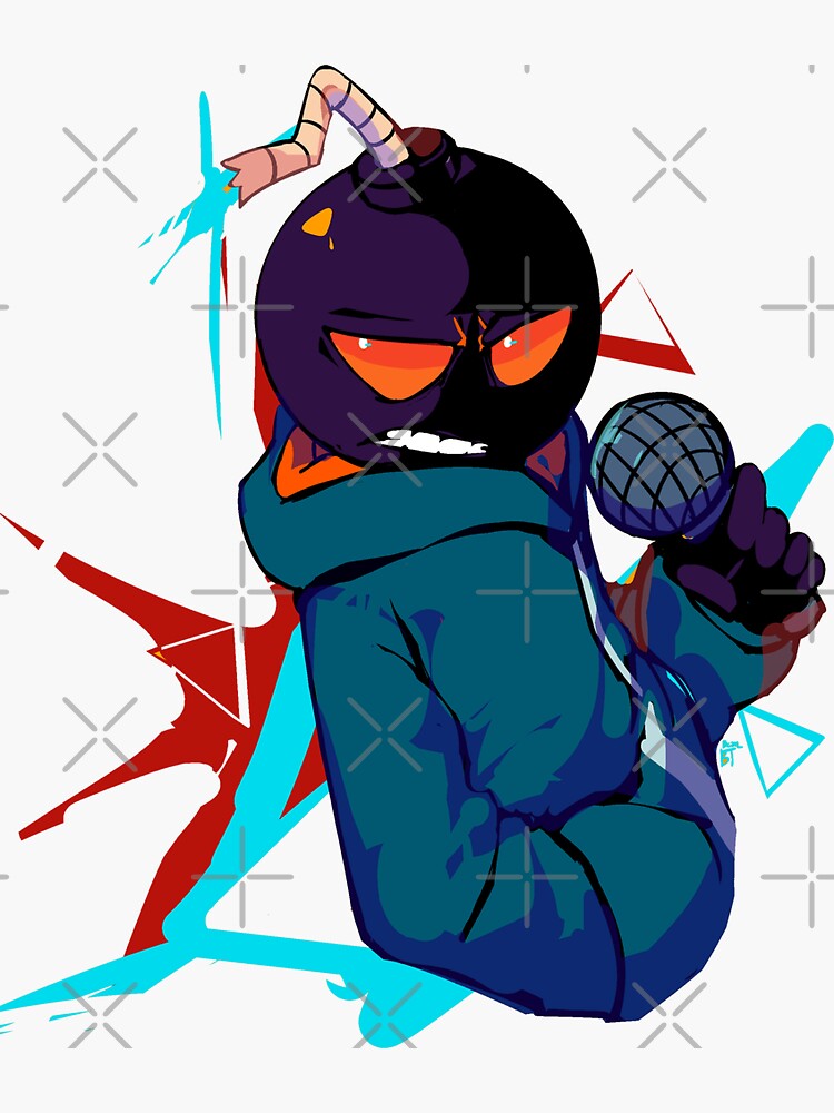 "hex whitty fnf fanart" Sticker by wayneviet5 | Redbubble