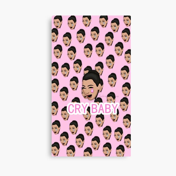 "Kim Kardashian Crying Face Meme" Canvas Print by robadict | Redbubble