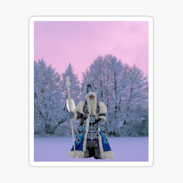 " Winter Warlock" Sticker for Sale by Shywulfe | Redbubble