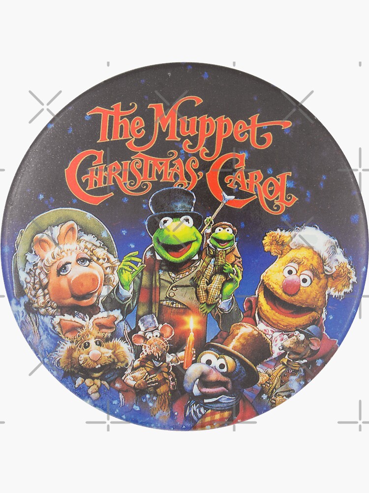 "The Muppets Christmas Card" Sticker for Sale by brussouilisse | Redbubble