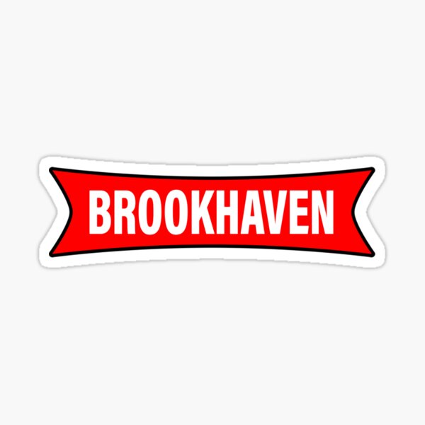"Funny Gaming Noob - Brookhaven RP" Sticker for Sale by MBankdesign ...