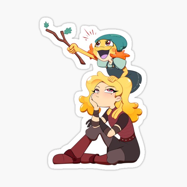 "Sasha and Ivy" Sticker for Sale by Osanoblu | Redbubble