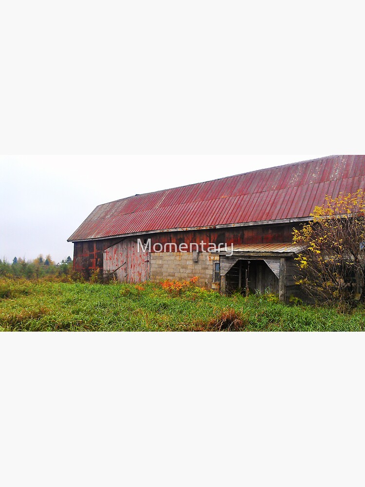 " Old abandoned barn" Sticker by Momentary | Redbubble