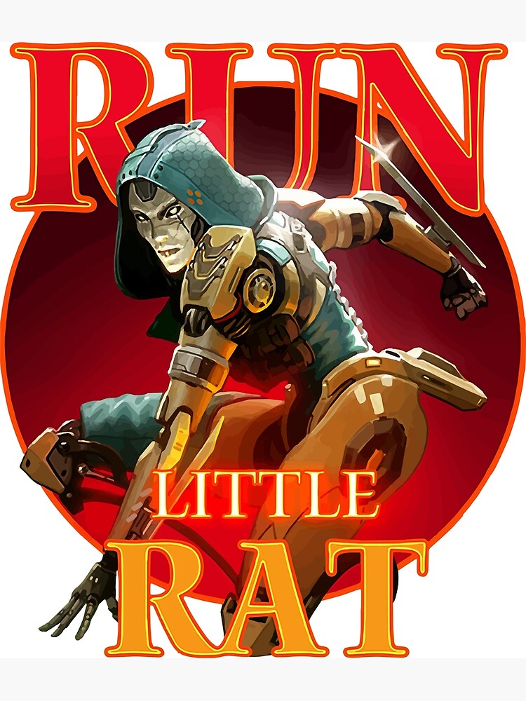 "Apex Legends | Holosprays | Ash | Run Little Rat" Poster by ...