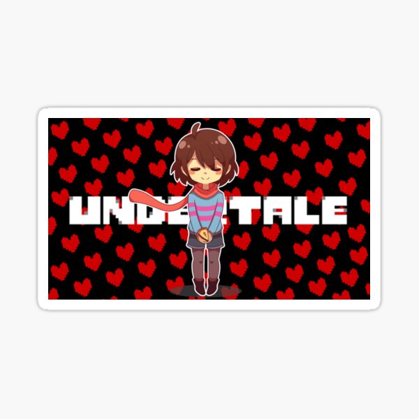 "Undertale Frisk Stickers" Sticker by CoolPenguinz | Redbubble