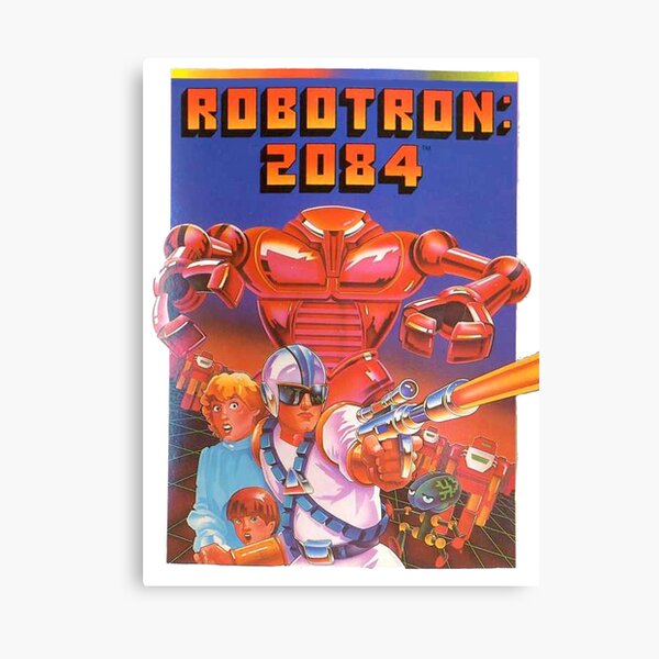"Robotron" Canvas Print by garyspeer | Redbubble