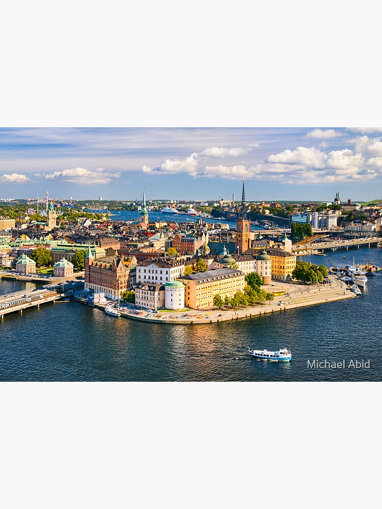 Gamla Stan In Stockholm Sticker By Mapics Redbubble gamla-stan-in-stockholm-sticker-by-mapics-redbubble