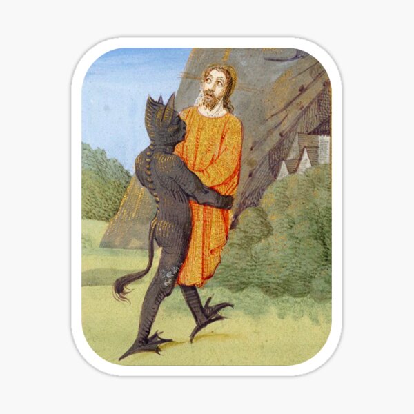 "Bye, Jesus!" Sticker for Sale by Becca Lee | Redbubble