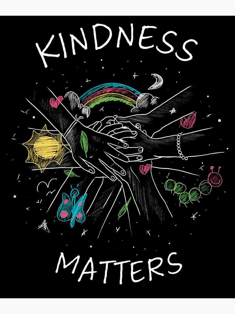 "Kindness Matters | Anti Bullying Diversity Inclusion" Poster for Sale ...