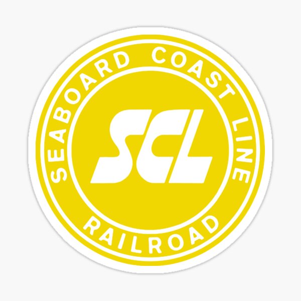 "Seaboard Coast Line Railroad " Sticker by Covered029 | Redbubble