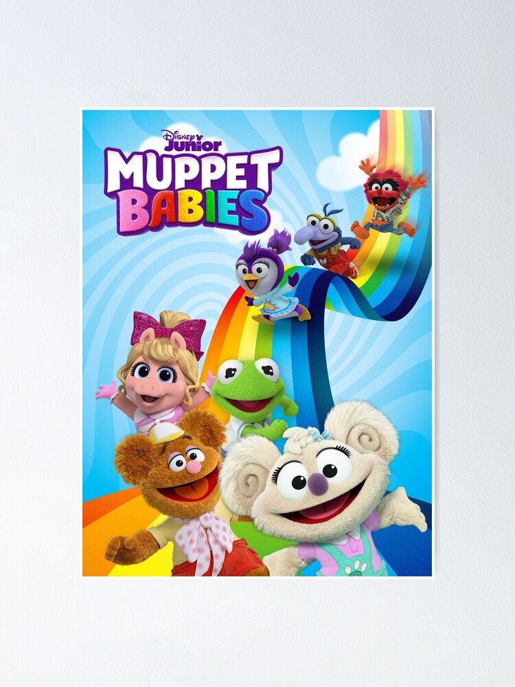 "The Muppet Babies Rainbow" Poster for Sale by SarahCoffeyy | Redbubble