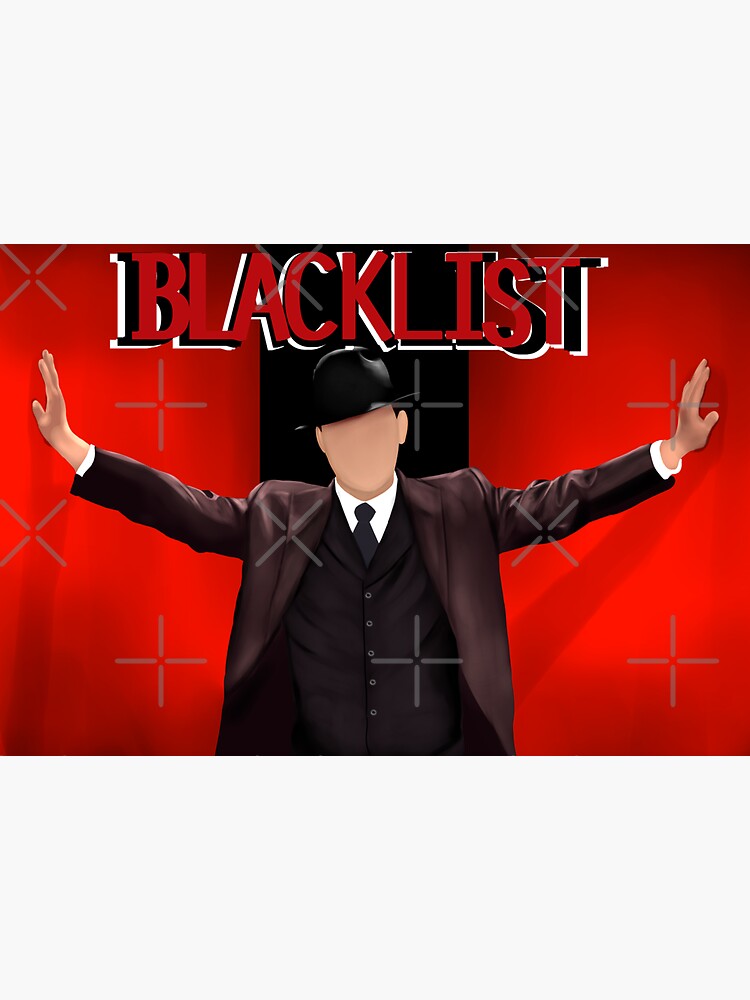 "The blacklist Reddington drawing " Sticker by BeccaKenDesigns | Redbubble