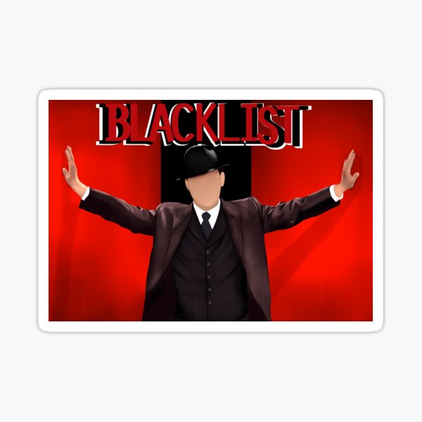 "The blacklist Reddington drawing " Sticker by BeccaKenDesigns | Redbubble