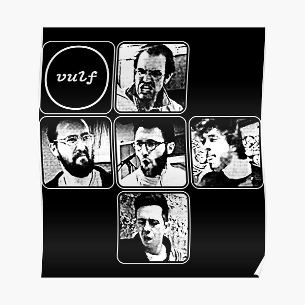 "Vulfpeck: Dean Town Funk-Face " Poster for Sale by Platform641 | Redbubble