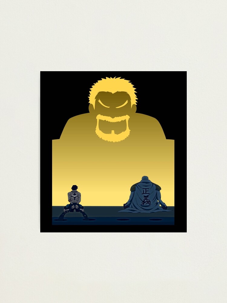 "One Piece Monkey D. Garp and Portgas D Ace" Photographic Print for ...