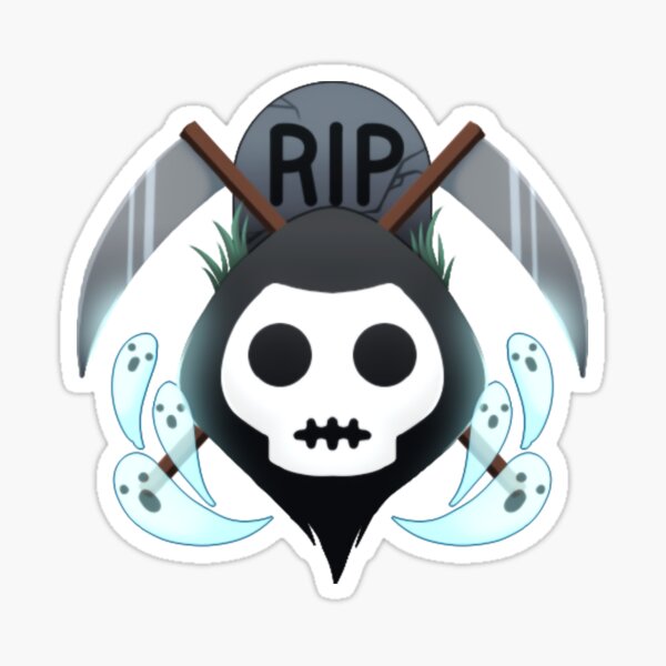 "Funny Gaming Noob - Reaper Emblem" Sticker for Sale by LKTankdesign ...