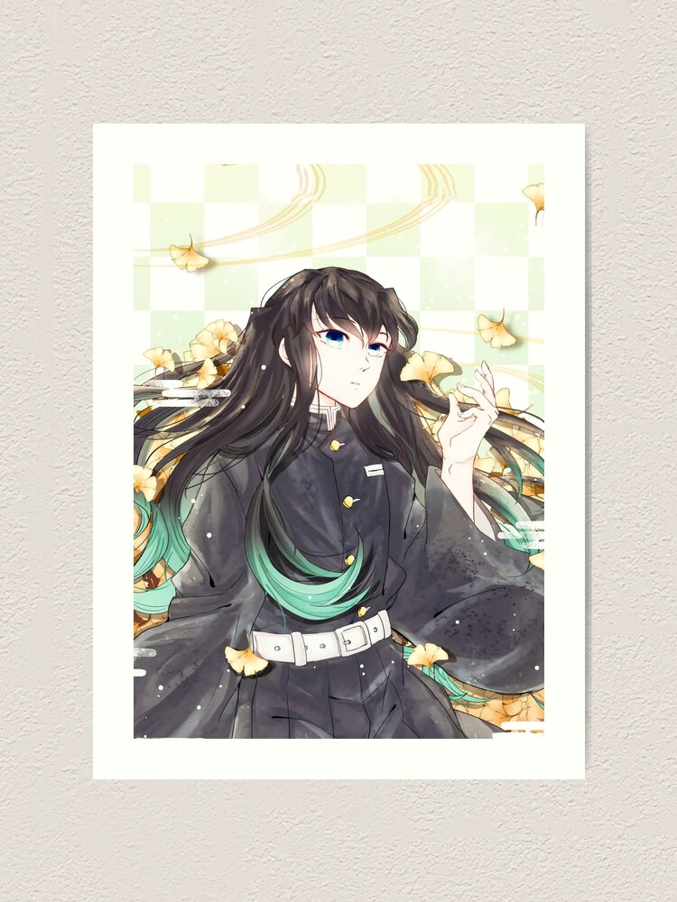 "Muichiro Tokito Demon Slayer " Art Print for Sale by valekun | Redbubble