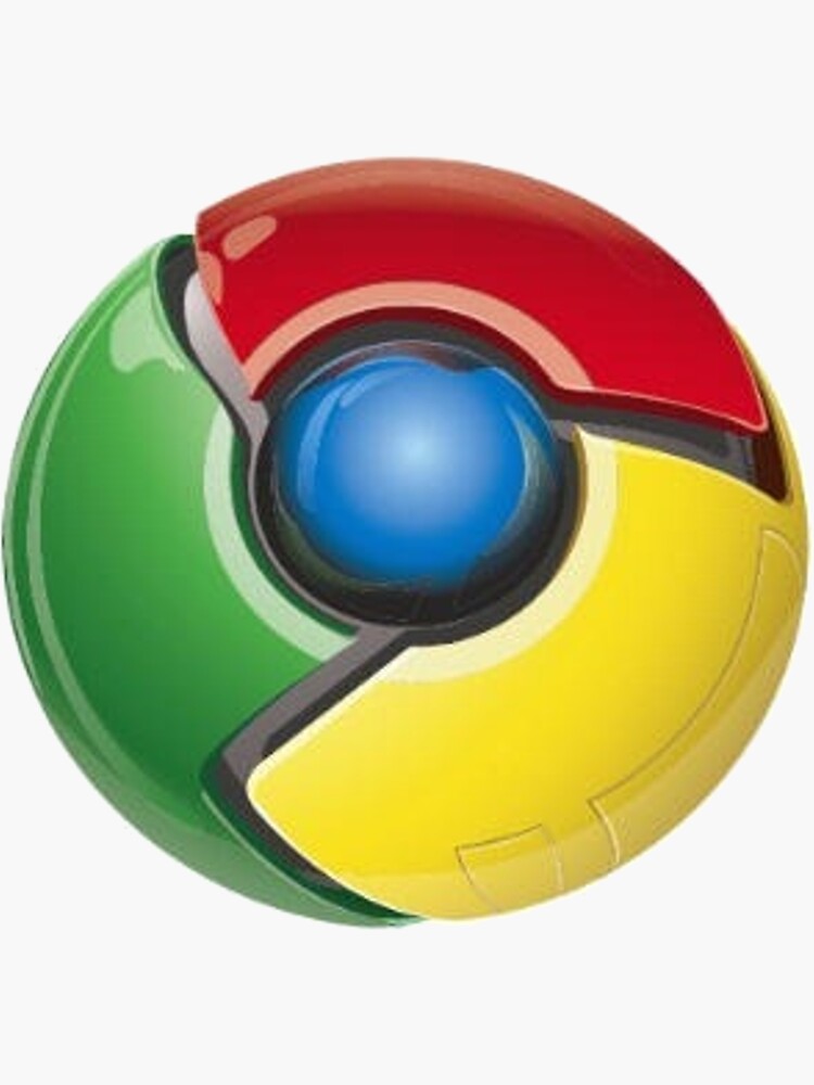 "Old Google Chrome Logo" Sticker for Sale by maybeoffensive | Redbubble
