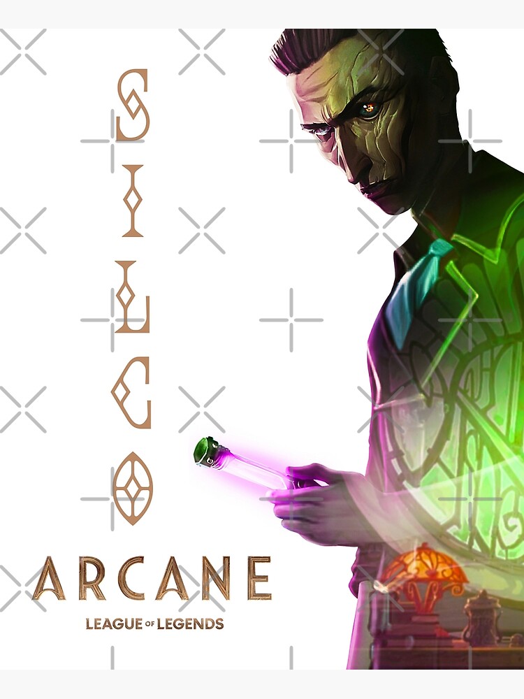 "Arcane Silco" Poster by BRTPBMJ | Redbubble