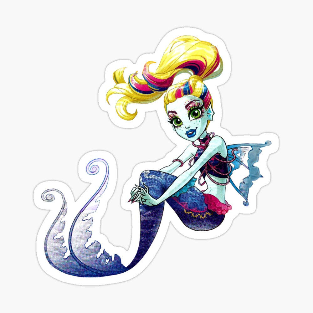 Monster High Ghoul To Mermaid- Lagoona Blue" Poster For Sale By ...