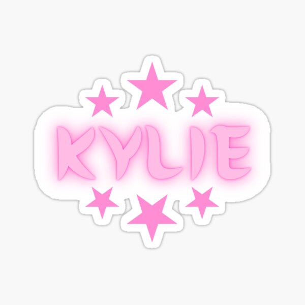"Lovely Girl Named Kylie" Sticker for Sale by PatternsUp | Redbubble