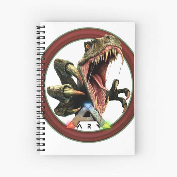 "Ark Survival Evolved -Attack Dinosaur" Spiral Notebook for Sale by ...
