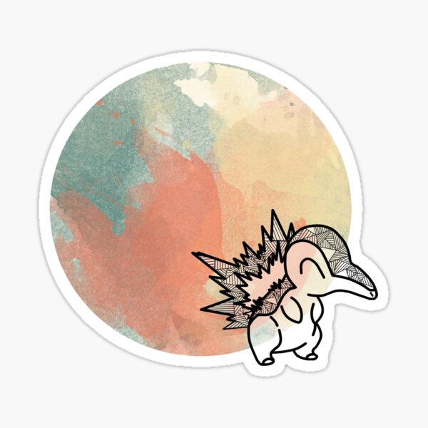 Cyndaquil Stickers | Redbubble
