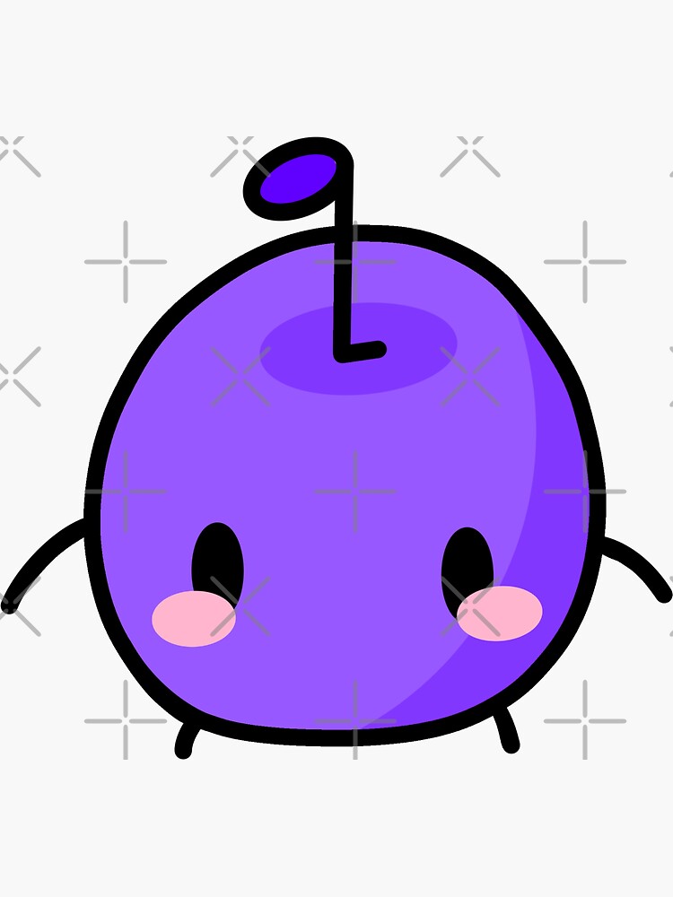 "Purple Junimo" Sticker for Sale by BlightWolf | Redbubble