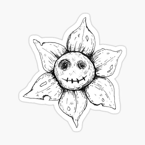 "Sunflower NRV" Sticker by Antoine-Wadin | Redbubble